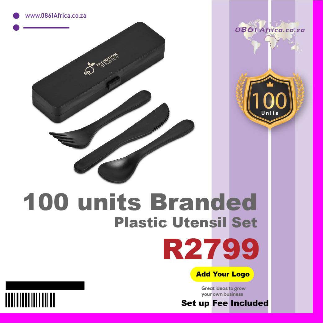 Branded utensil set - 0861banner