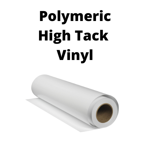 Premium High tack white vinyl - 0861banner