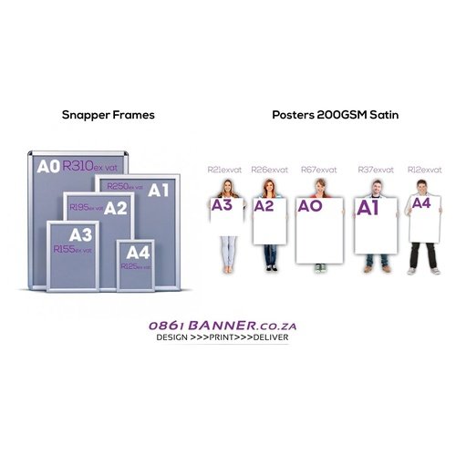 Snapper Frames A0 - A4 – 0861banner