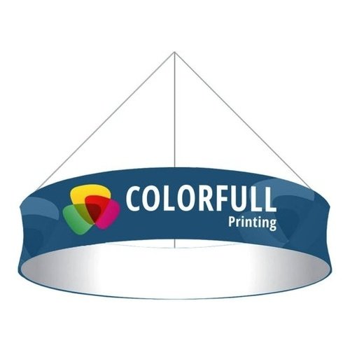 Round Hanging Banner - 0861banner
